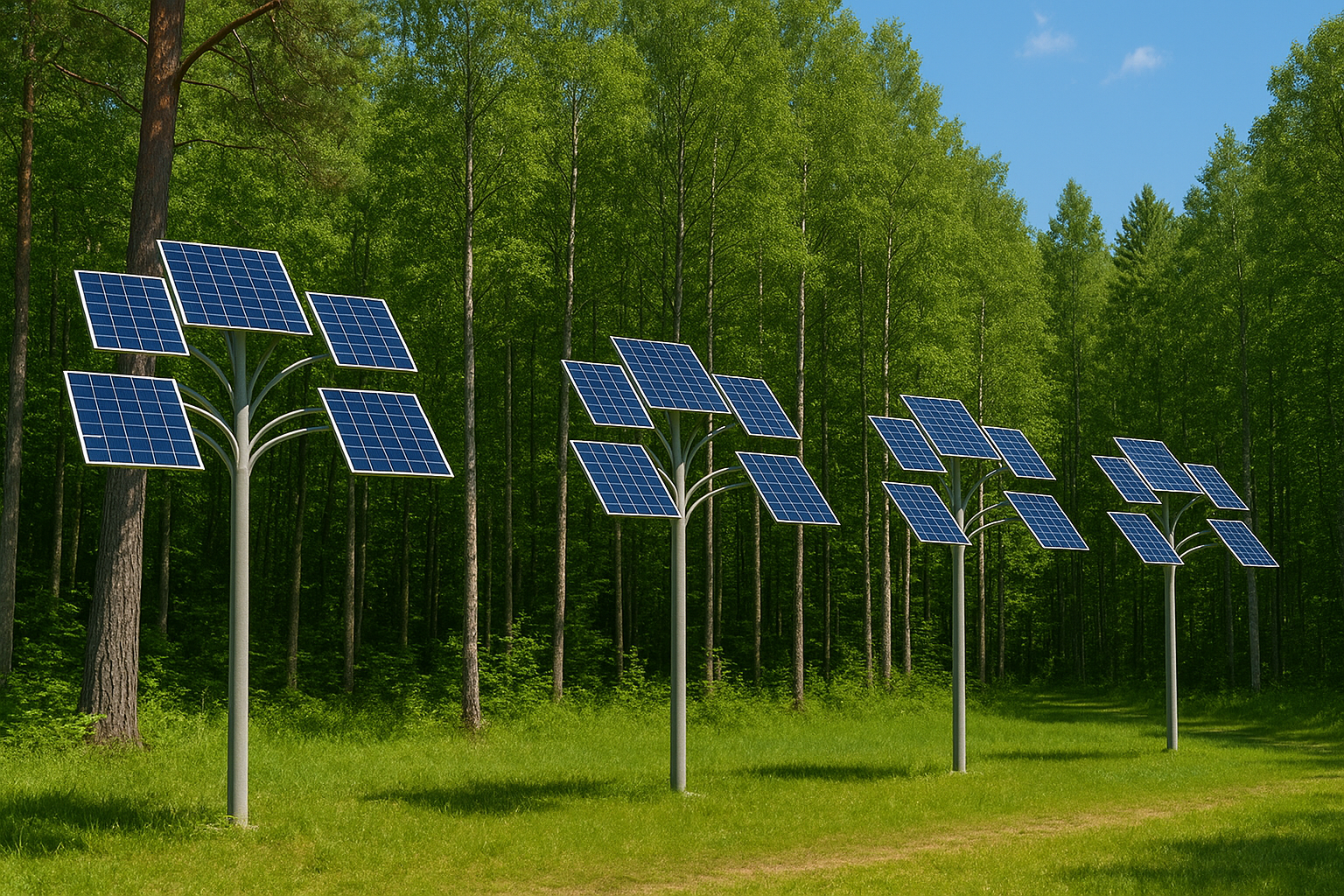 Solar Trees: A New Chance for Solar Energy Development Without ...